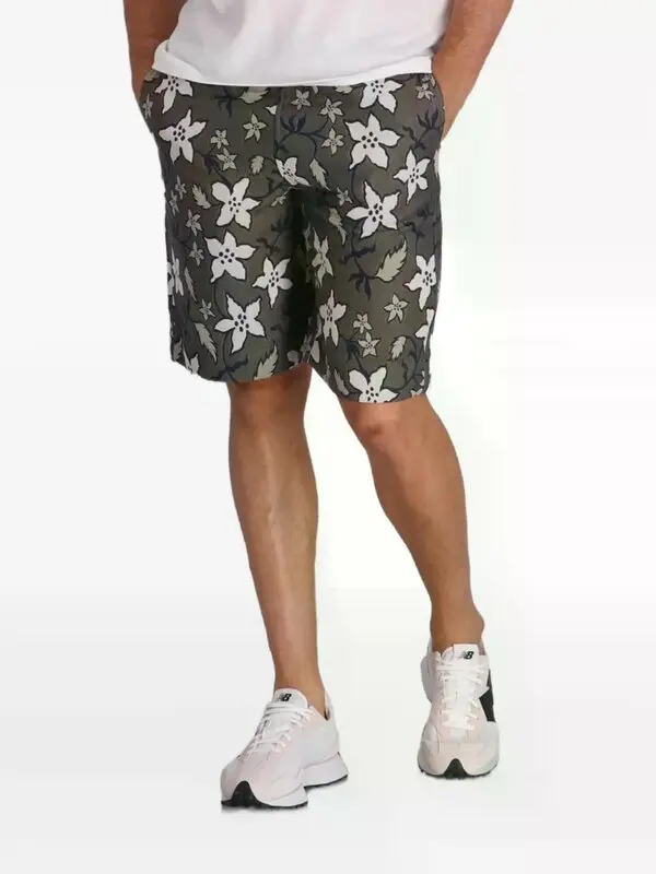 Paul Smith Floral-print Deck Shorts