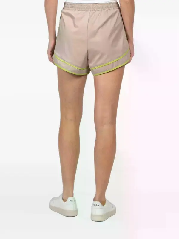 FREEDÉR Contrast-piping Cotton Shorts