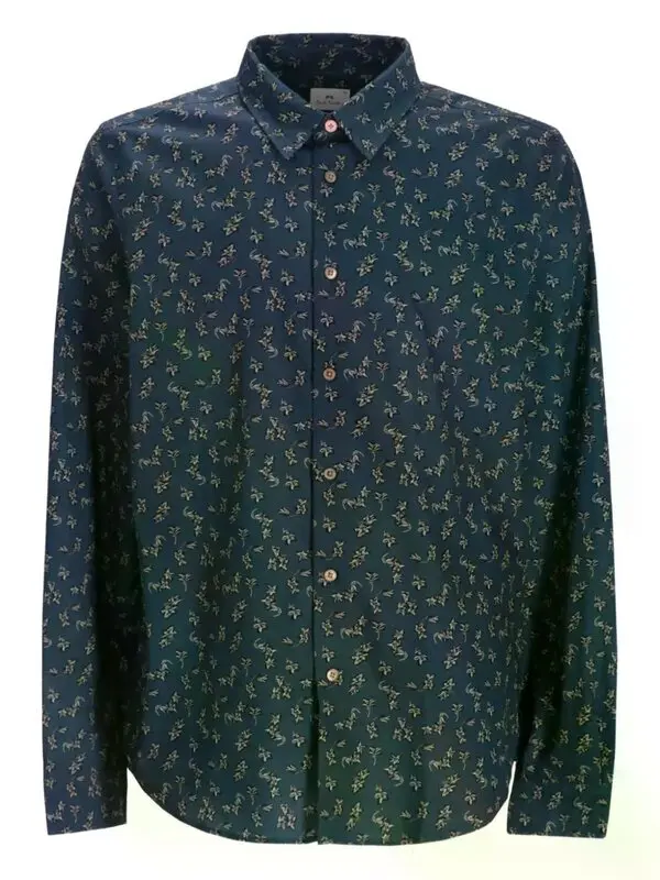 Paul Smith All-over Print Cotton Shirt