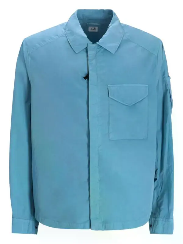 C.P. COMPANY Pocket-fastening Shirt Jacket - Blue