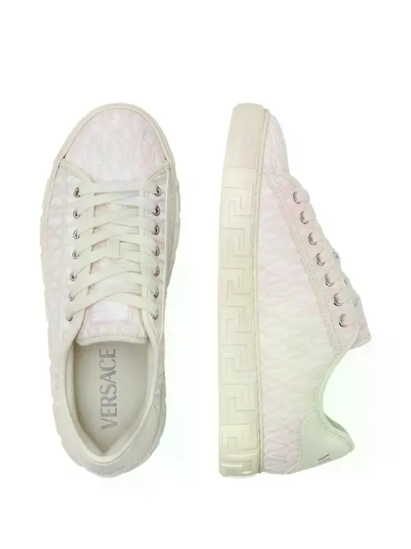 Versace Barocco Greca Sneakers - Pink