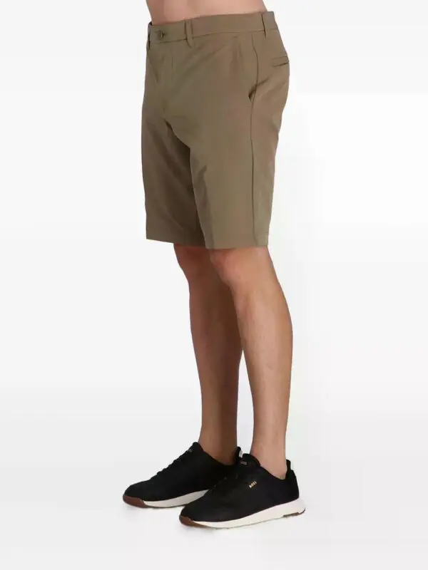 BOSS Tailored Chino Shorts - Brown