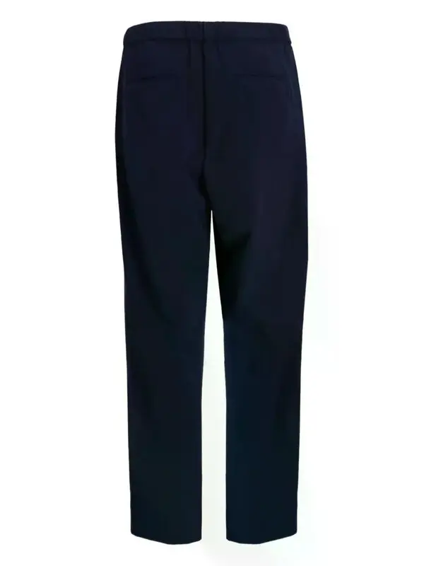 Paul Smith Pleated Straight-leg Trousers - Blue