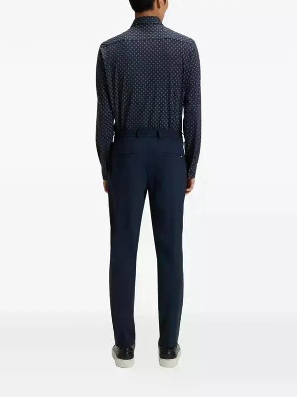 BOSS Patterned Long-sleeved Shirt