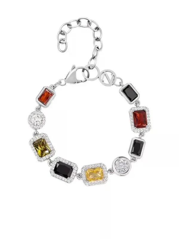 NIALAYA JEWELRY Gemstone Bracelet - Silver