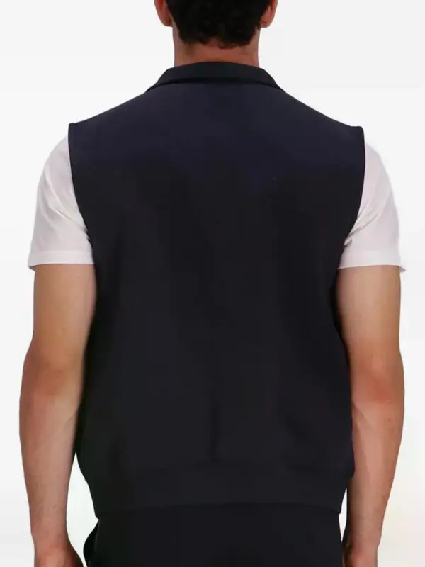 Paul Smith Zip-fastening Striped Waistcoat