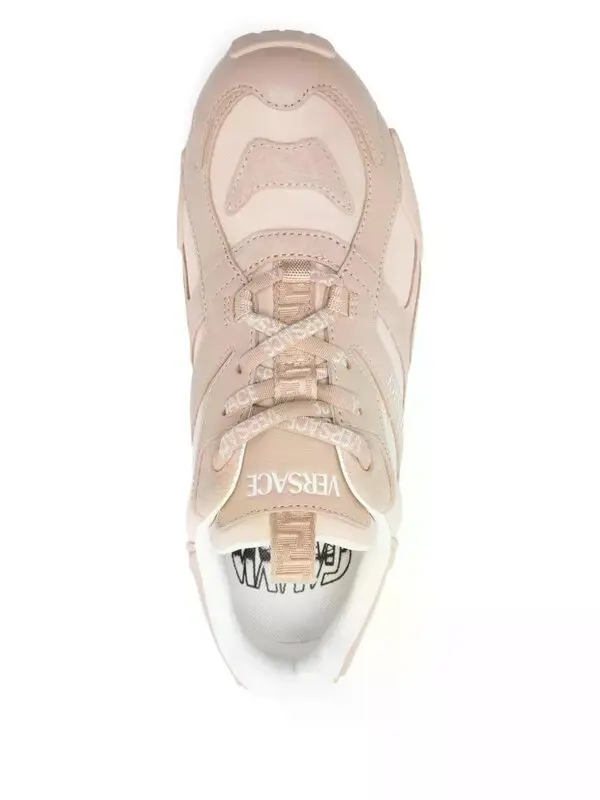 Versace Galaxia Lace-up Sneakers - Pink