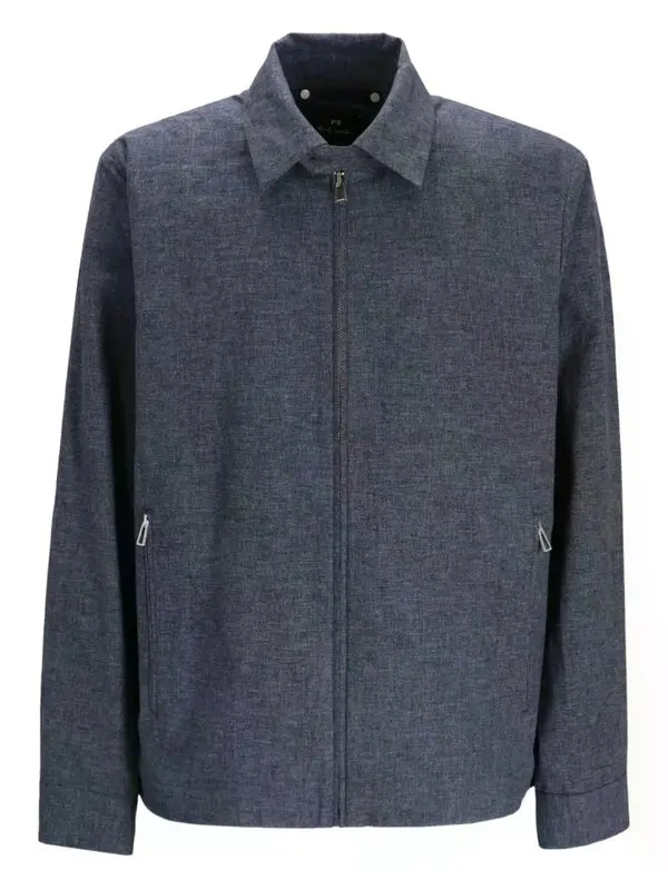 Paul Smith Zip-fastening Cotton Shirt Jacket