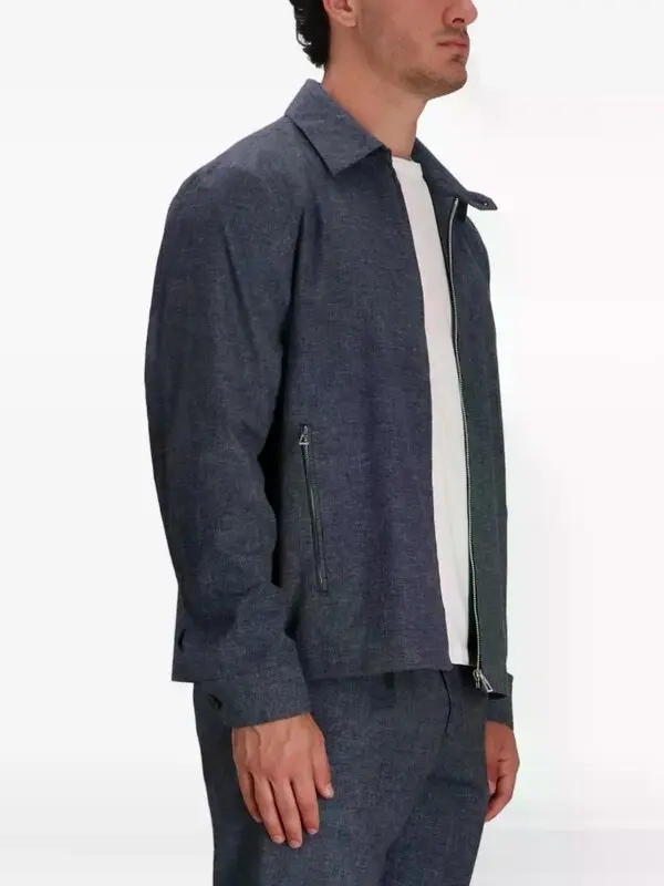 Paul Smith Zip-fastening Cotton Shirt Jacket