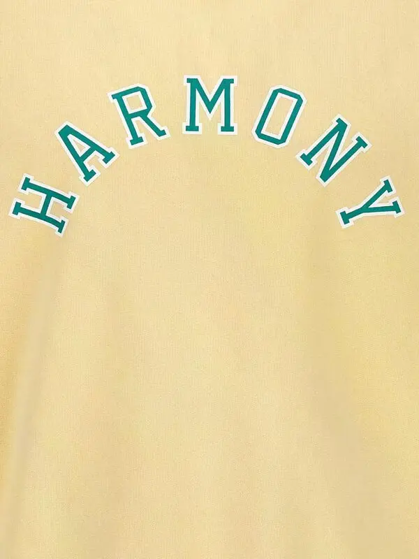 Harmony Sael Varsity Sweatshirt - Yellow | Editorialist