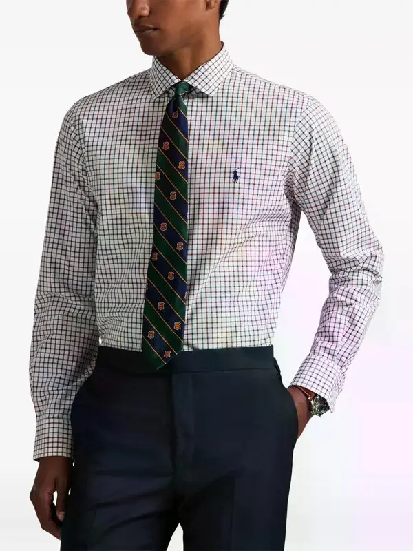Polo Ralph Lauren Long-sleeve Checked Shirt - White