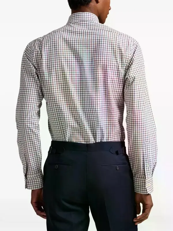 Polo Ralph Lauren Long-sleeve Checked Shirt - White