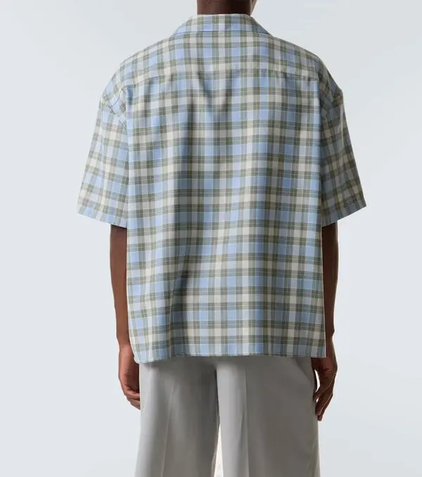 Loewe Anagram Checked Shirt