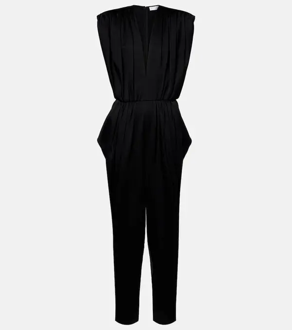 Stella McCartney Draped Jumpsuit - Black