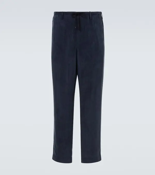 Dries Van Noten Penny Wide-leg Pants - Blue