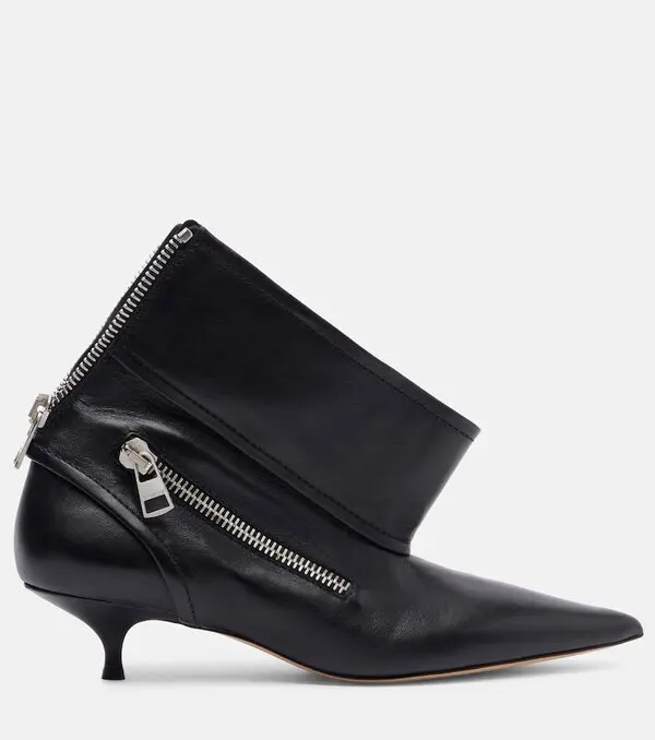 JW Anderson 40 Leather Ankle Boots