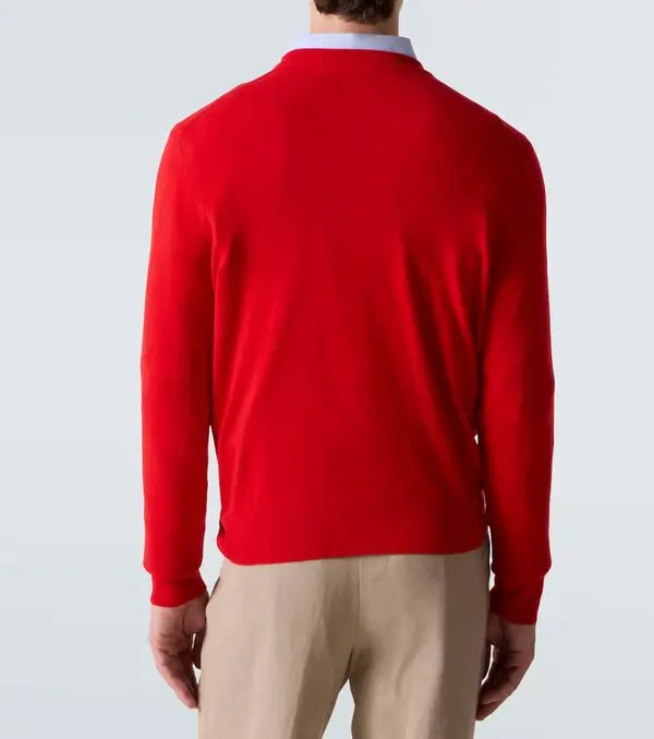 Arch4 Mr. Carlos Cashmere Sweater - Red