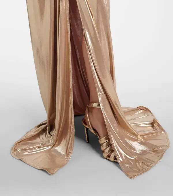 Maticevski Latitude Gathered Ruffled Gown