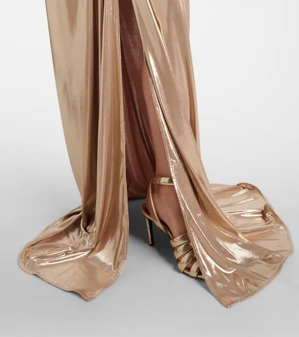 Maticevski Latitude Gathered Ruffled Gown