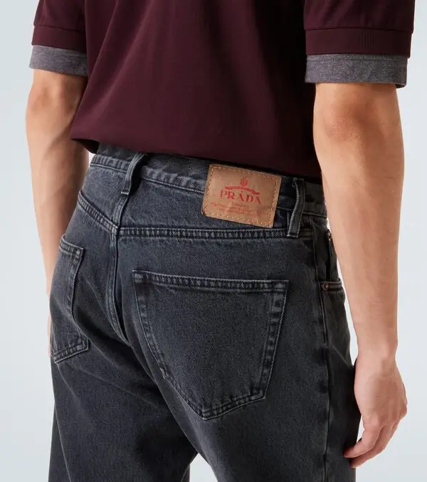 Prada Mid-rise Straight Jeans
