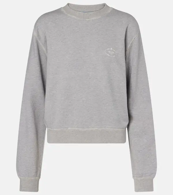 Prada Cotton Jersey Sweatshirt