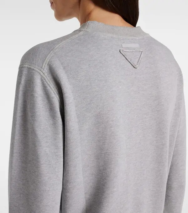 Prada Cotton Jersey Sweatshirt