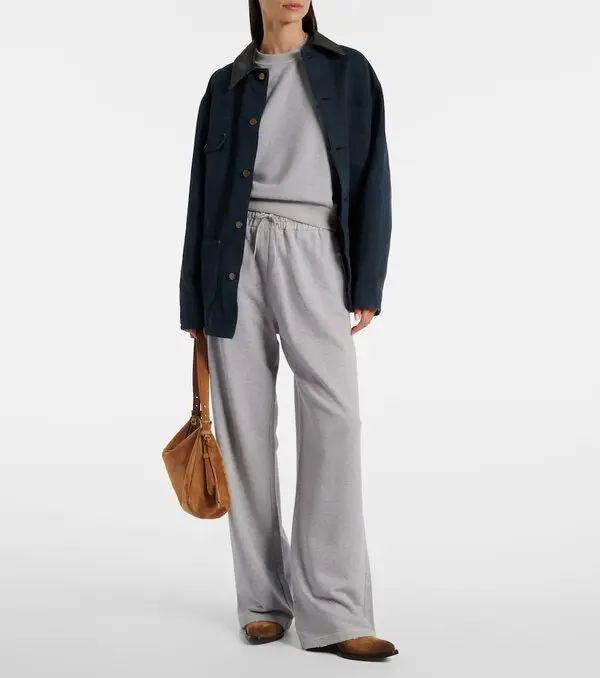 Prada Cotton Jersey Sweatshirt - Grey