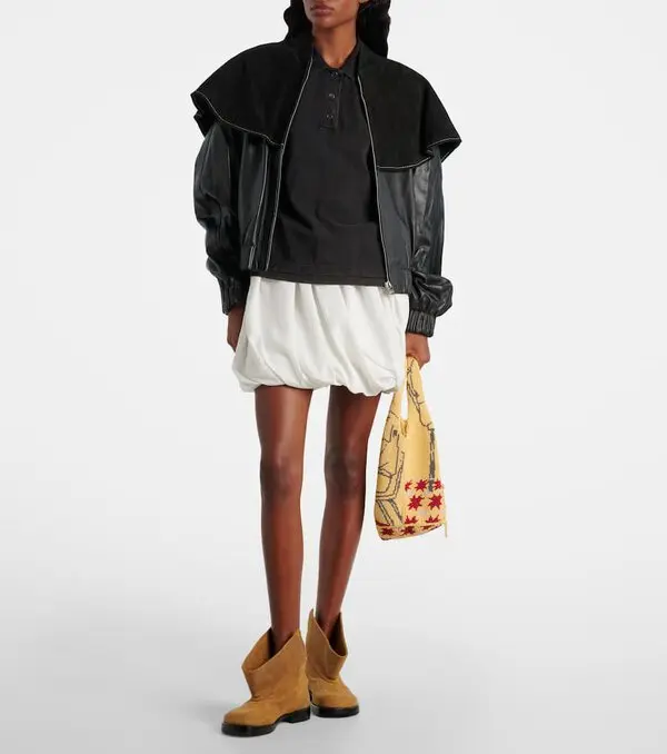 JW Anderson Suede Ankle Boots - Brown