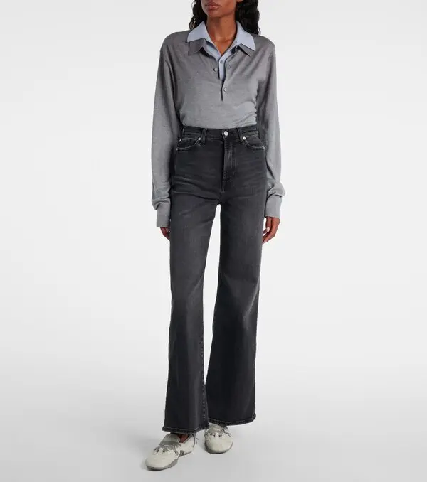 7 For All Mankind Jo Wide-leg Jeans