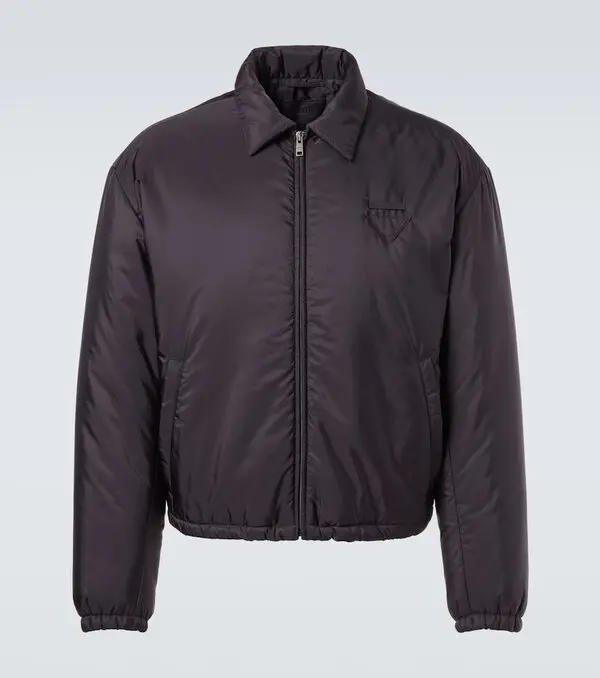 Prada Re-nylon Padded Jacket - Black
