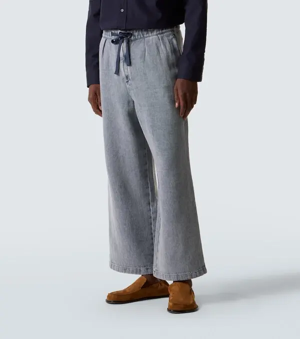 Loewe Mid-rise Wide-leg Jeans