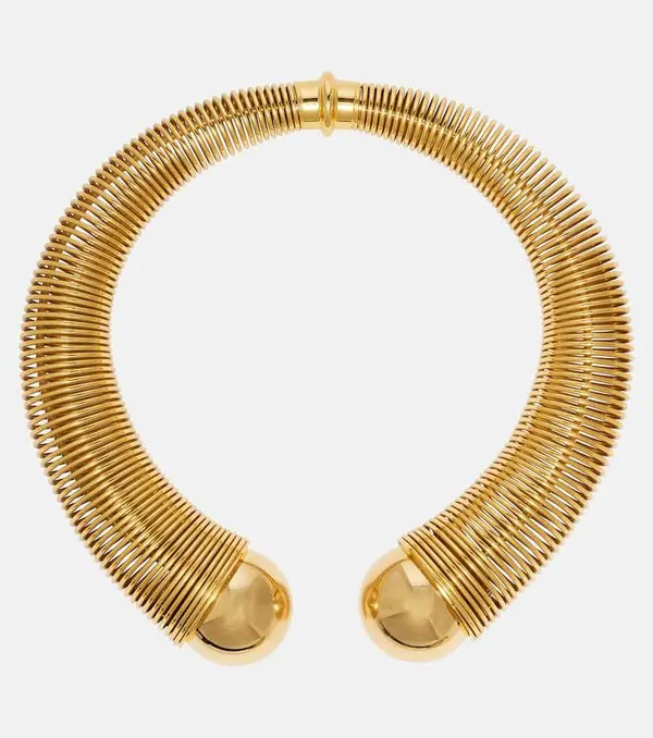 Alaïa Spiral Choker - Gold
