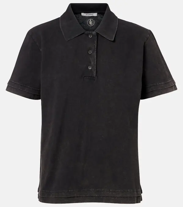 JW Anderson Cotton Piqué Polo Shirt