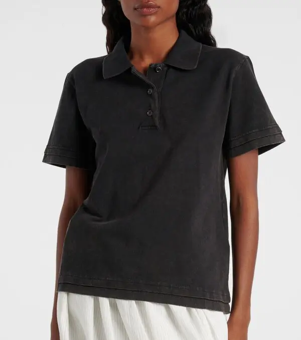 JW Anderson Cotton Piqué Polo Shirt
