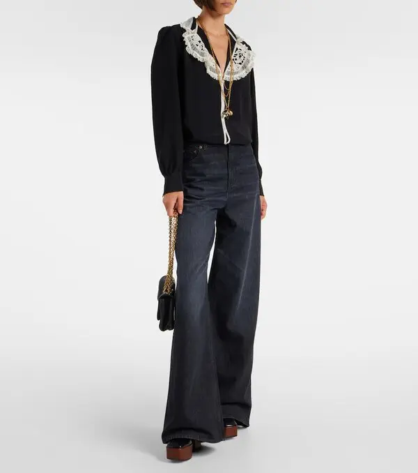 Chloé Janis Platform Mary Jane Pumps