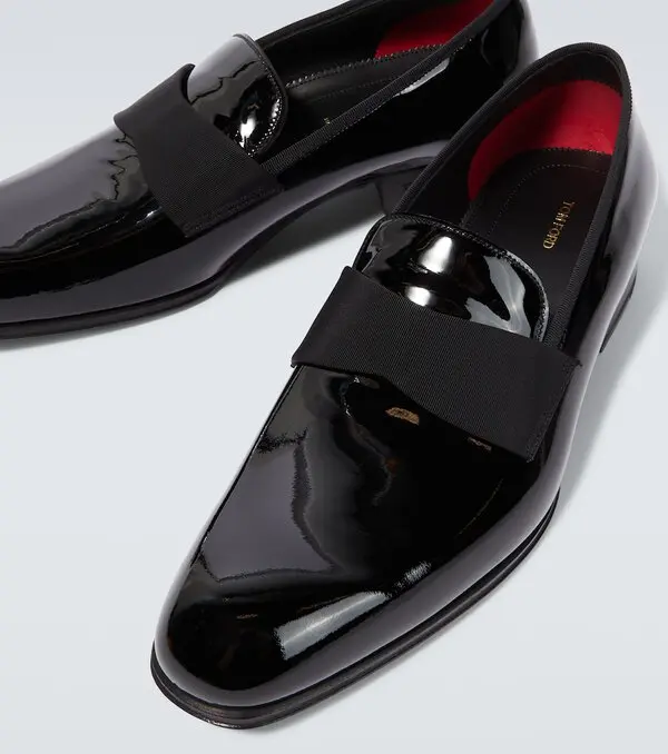 TOM FORD Edgar Patent Leather Loafers