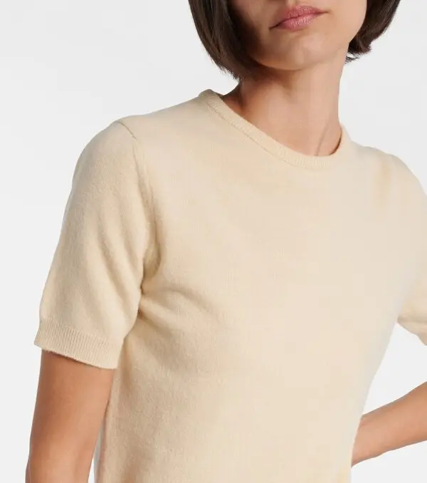 MAISON MARGIELA Four Stitches Virgin Wool Top - White