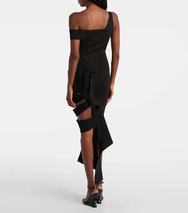 MUGLER Asymmetric Cut-out Top