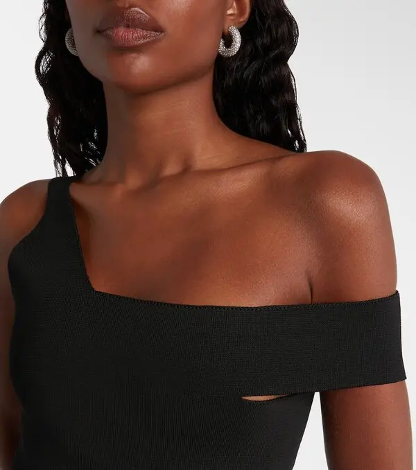 MUGLER Asymmetric Cut-out Top