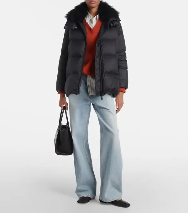 YVES SALOMON Quilted Down Jacket