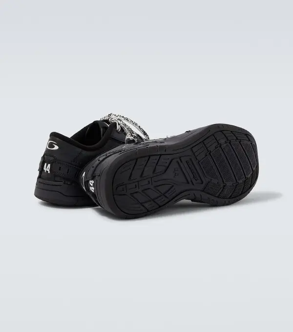 Balenciaga Hamptons Leather Sneakers