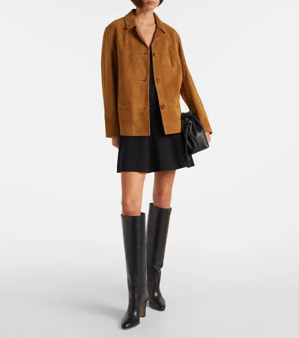 Paris Texas Lavinia 75 Leather Knee-high Boots - Black