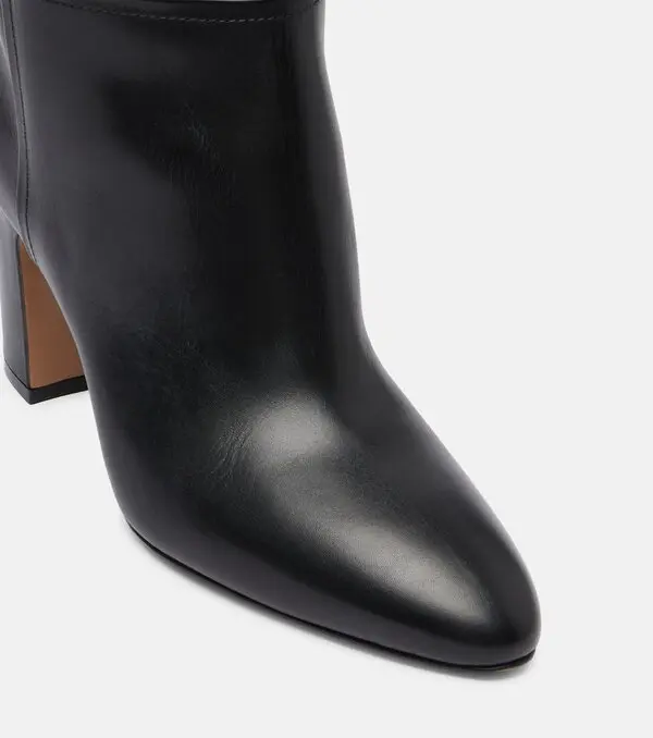 Paris Texas Lavinia 75 Leather Knee-high Boots - Black