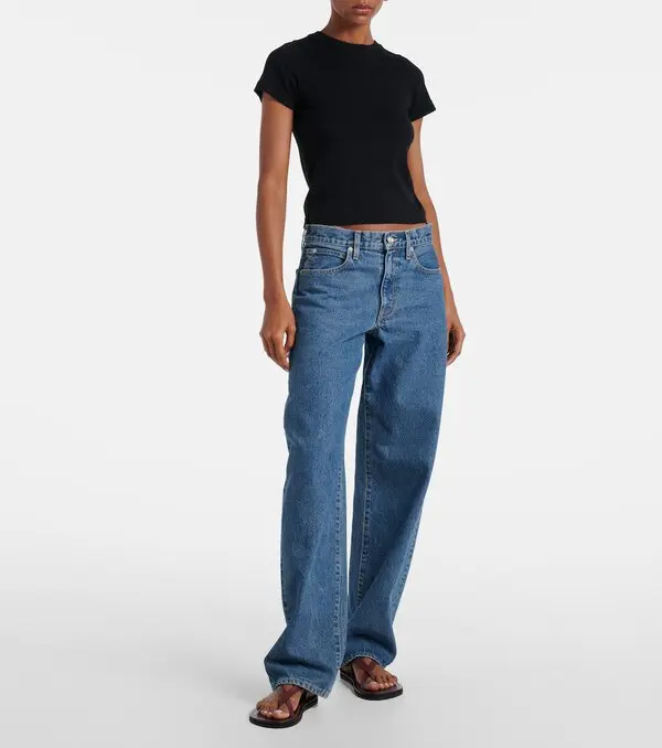 SLVRLAKE Tess Long Wide-leg Jeans
