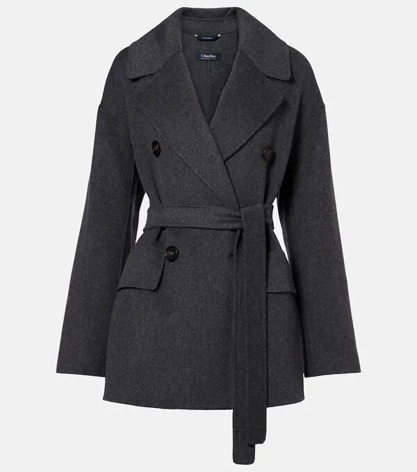 Max Mara Ornella Belted Virgin Wool Coat