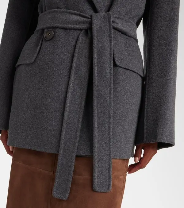 Max Mara Ornella Belted Virgin Wool Coat