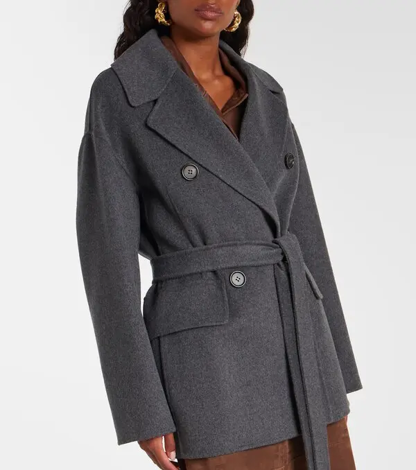 Max Mara Ornella Belted Virgin Wool Coat
