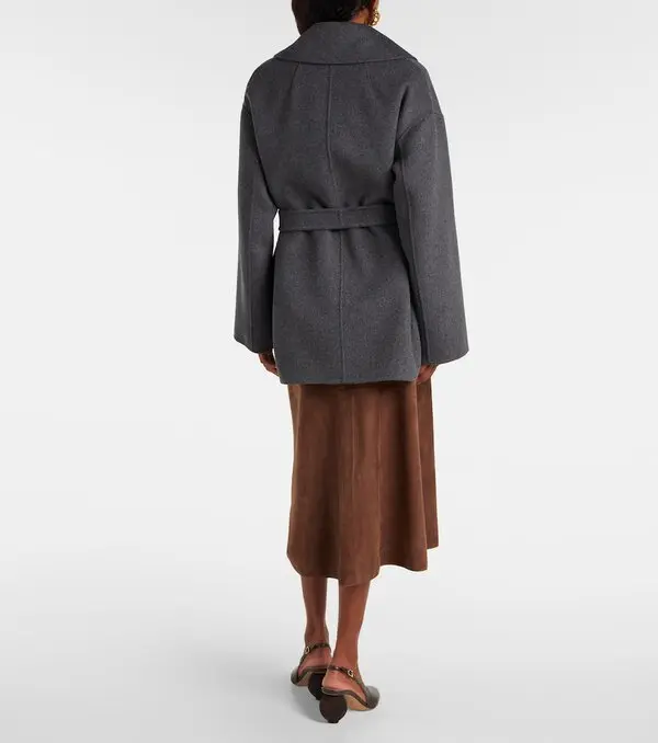 Max Mara Ornella Belted Virgin Wool Coat