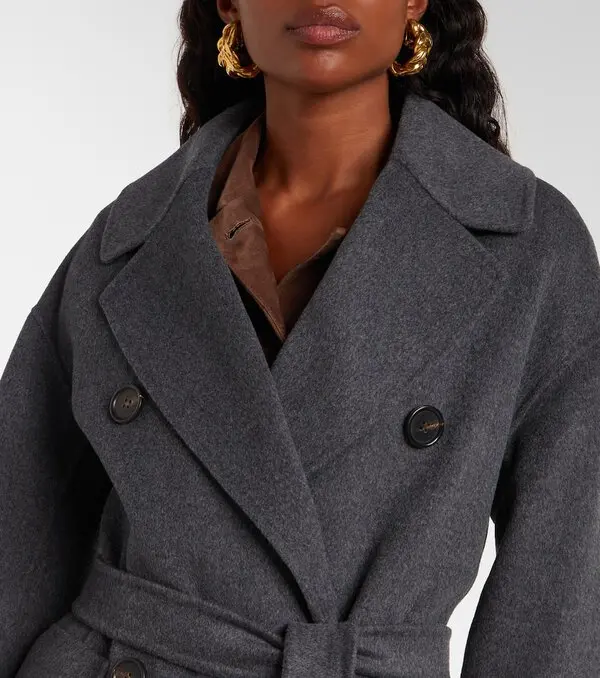 Max Mara Ornella Belted Virgin Wool Coat