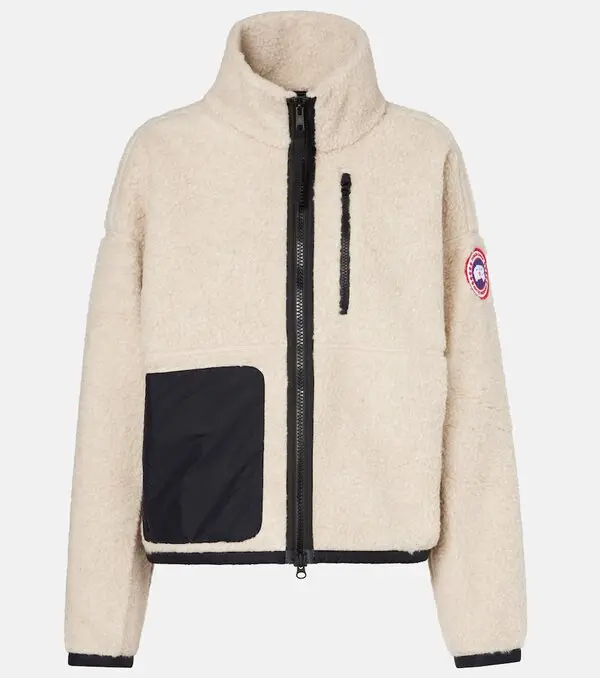 Canada Goose Simcoe Wool-blend Jacket - White
